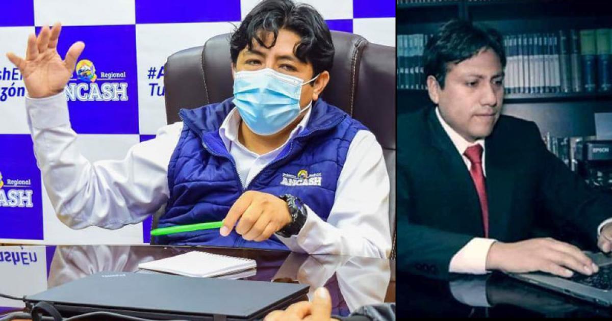Gobernador de Áncash cesa al gerente general Frank Cerna