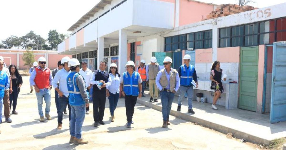Chimbote: se inicia la reconstrucción de 2 colegios con una inversión ...
